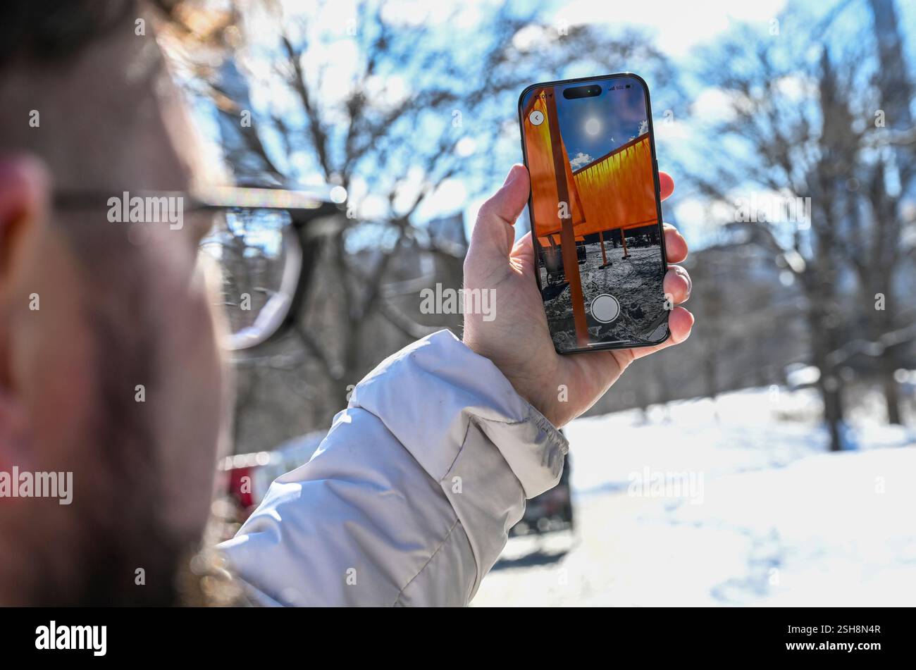 Christo and Jeanne-Claude Foundation's The Gates Augmented Reality ...