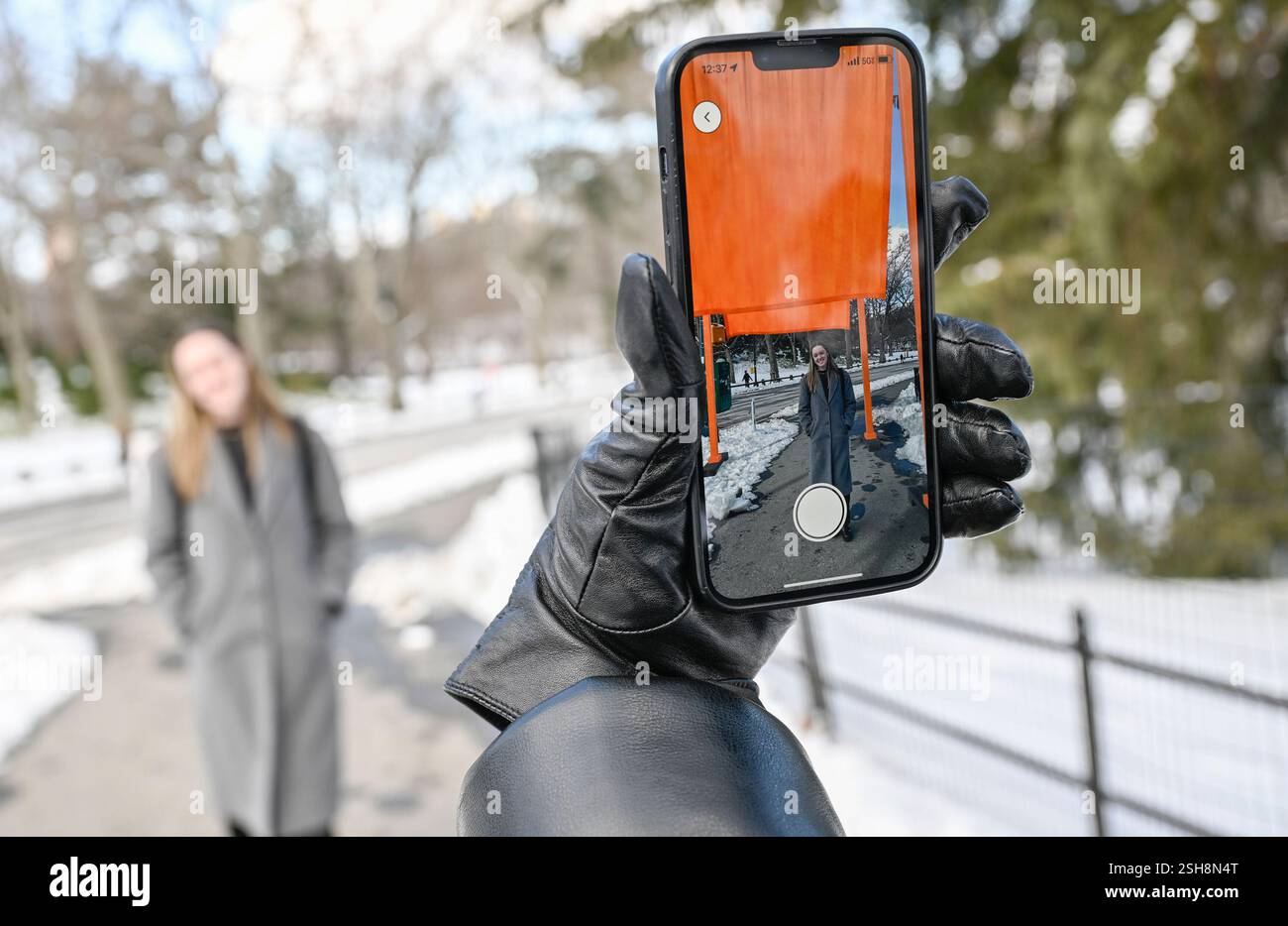 Christo and Jeanne-Claude Foundation's The Gates Augmented Reality ...
