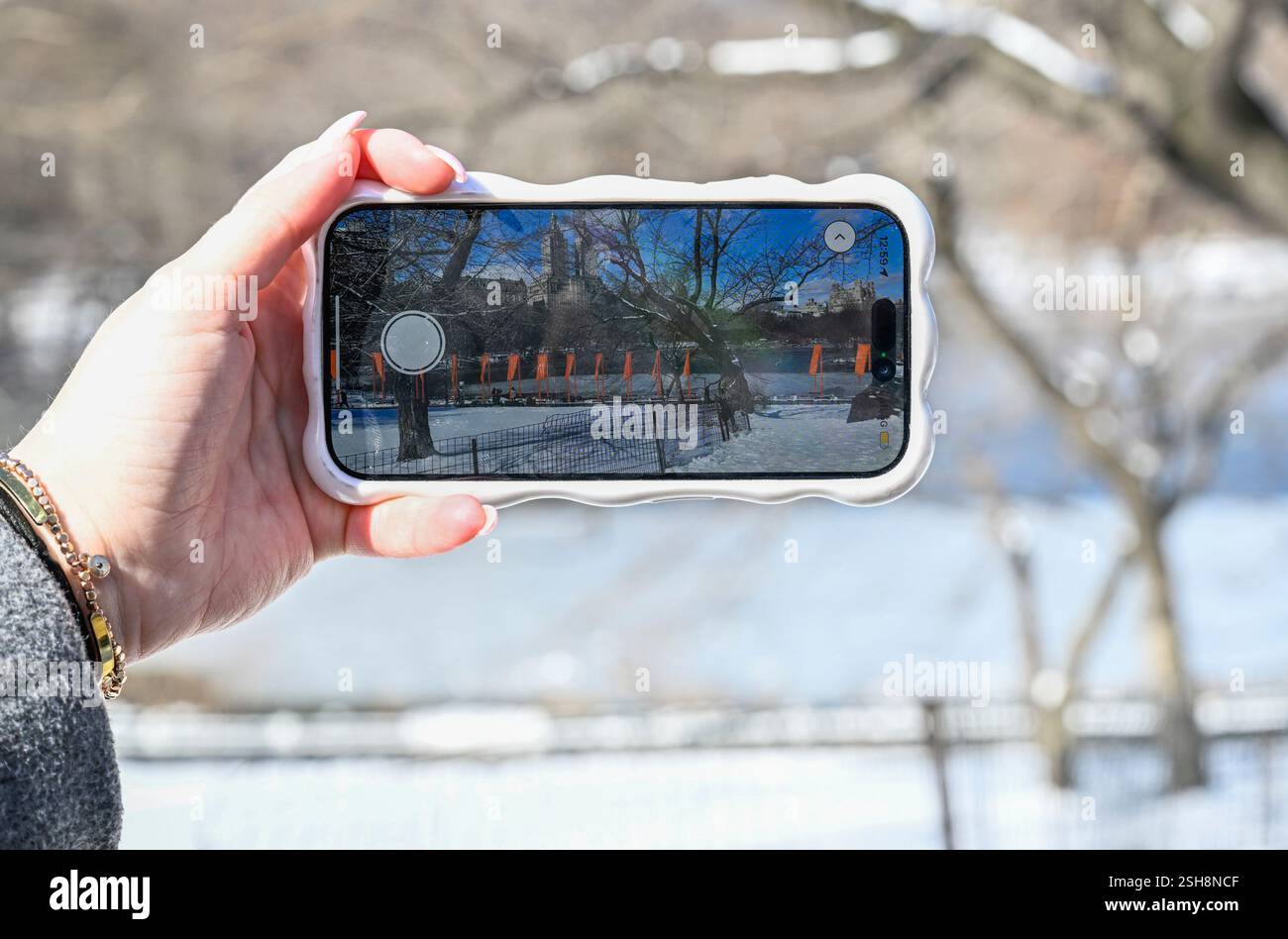 Christo and Jeanne-Claude Foundation's The Gates Augmented Reality ...