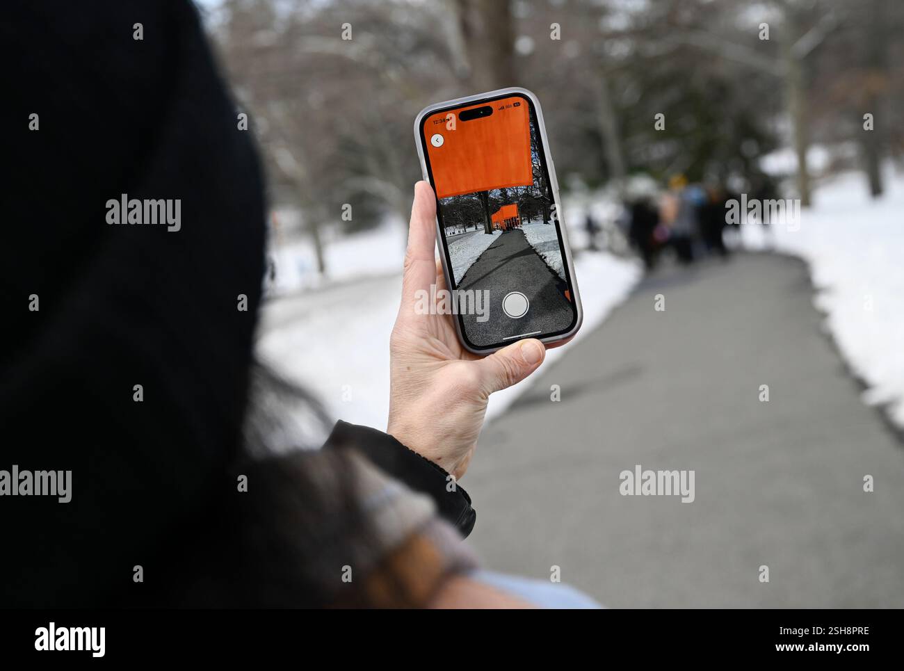 Christo and Jeanne-Claude Foundation's The Gates Augmented Reality ...