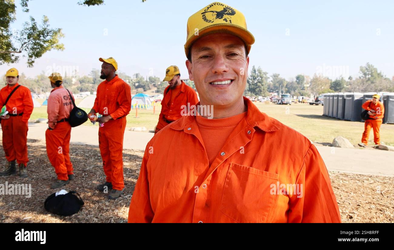 Pasadena, California, USA. 11th Jan, 2025. INTERVIEW at the Rose Bowl ...