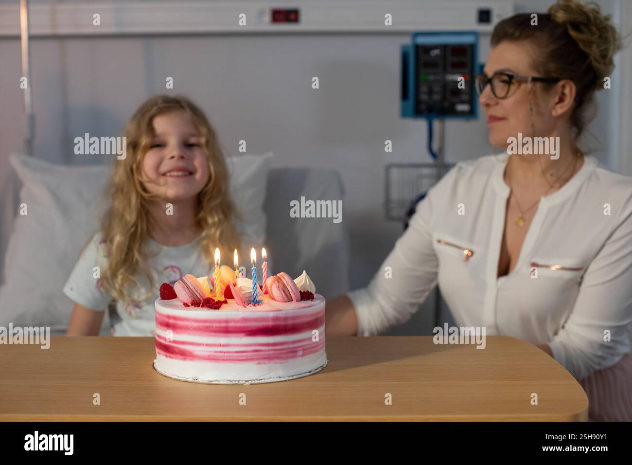 A Birthday Celebration in a Hospital Room Joyous moments filled with ...