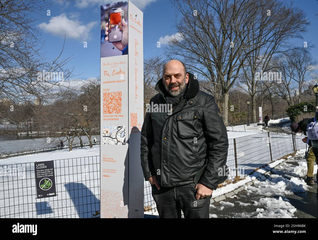 Christo and Jeanne-Claude Foundation director of projects Vladimir ...