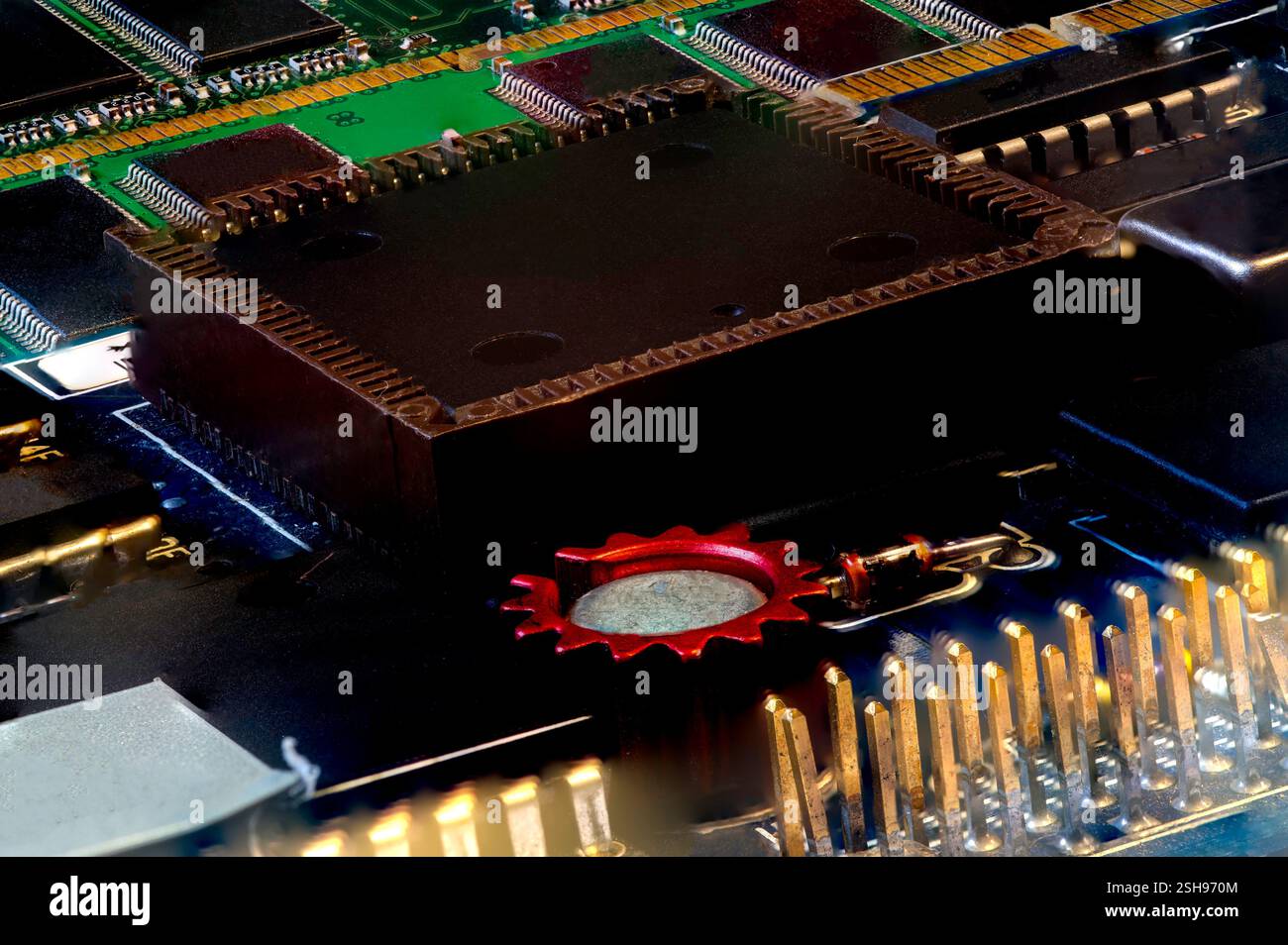 Micro scheme icon cpu hi-res stock photography and images - Alamy