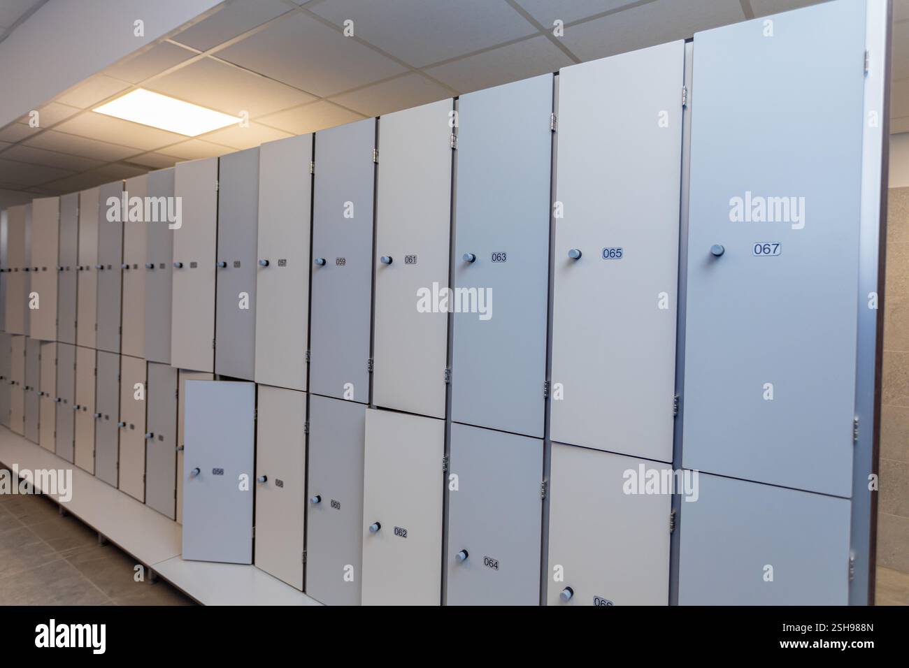 Contemporary and Modern Lockers Designed for Use in a Spacious and ...
