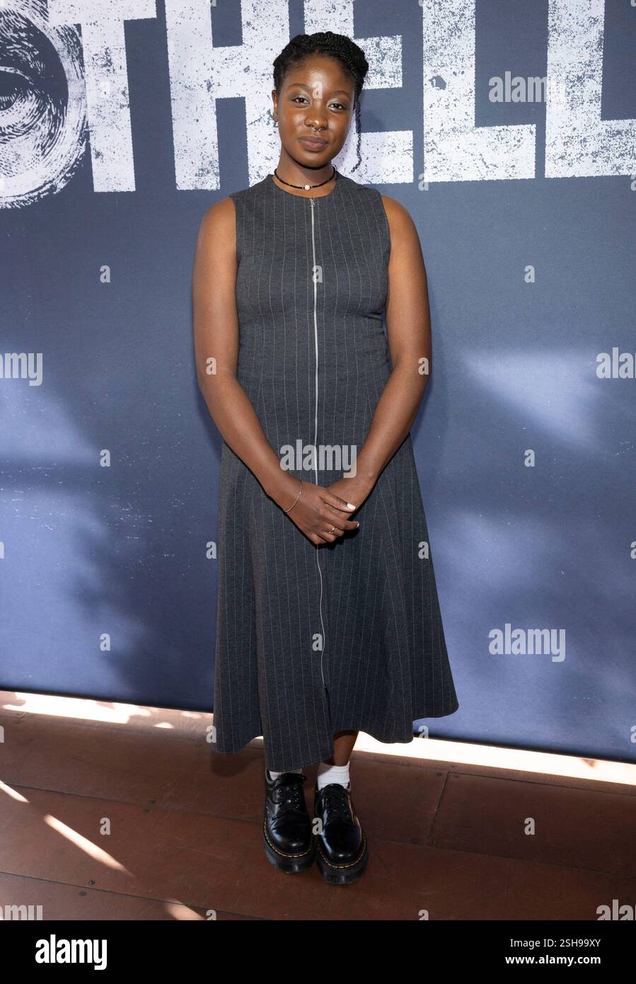 Abiola Obatolu attends the "Othello" Broadway production media day at ...