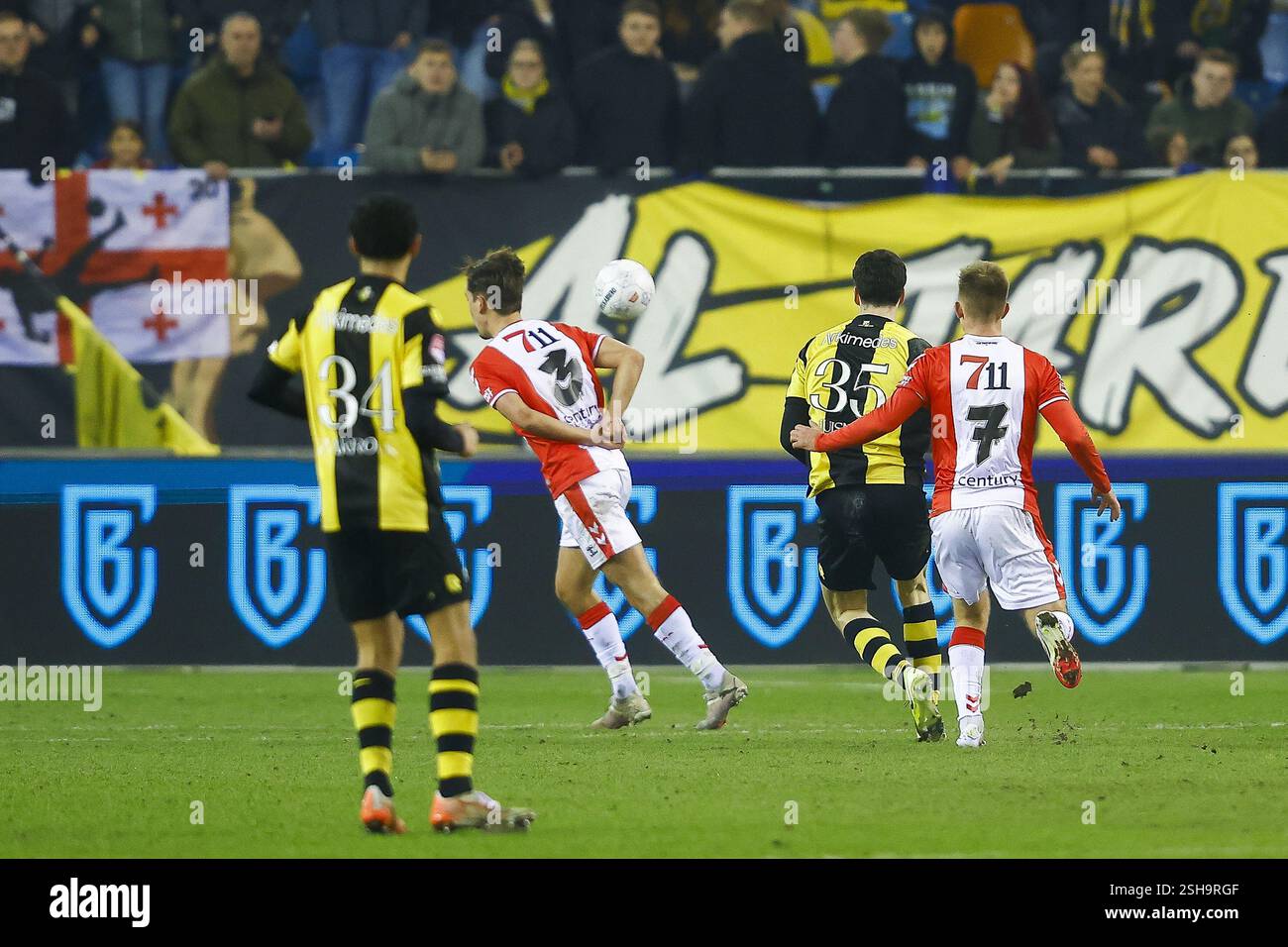 Arnhem, Netherlands. 10th Feb, 2025. ARNHEM, Stadium Gelredome, 10-02 ...