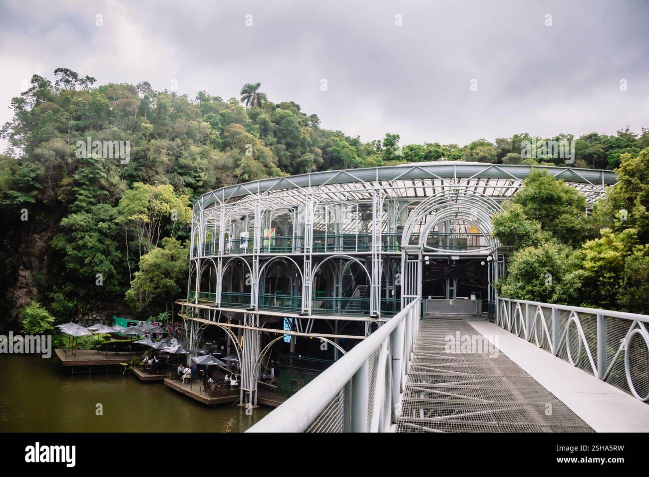 Wire Opera House (Opera de Arame) in Pedreiras Park - Curitiba, Parana ...