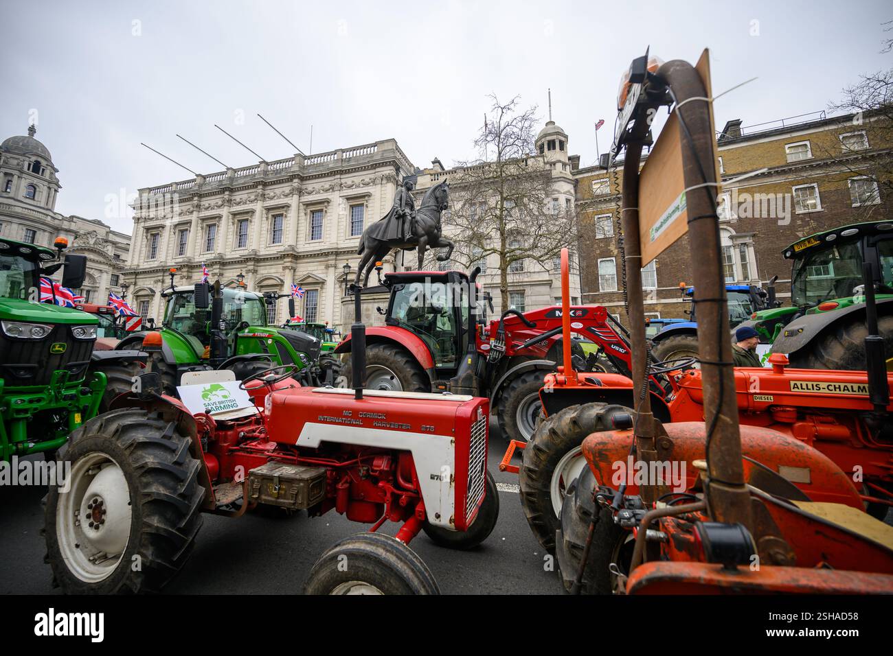London, UK, 10th February 2025, Save British Farming protests in ...