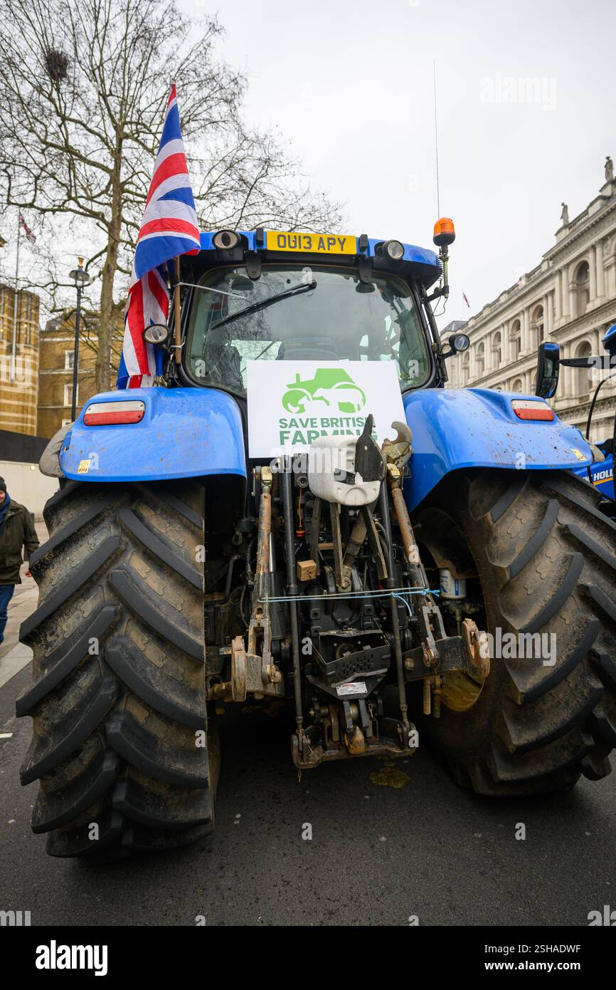 London, UK, 10th February 2025, Save British Farming protests in ...