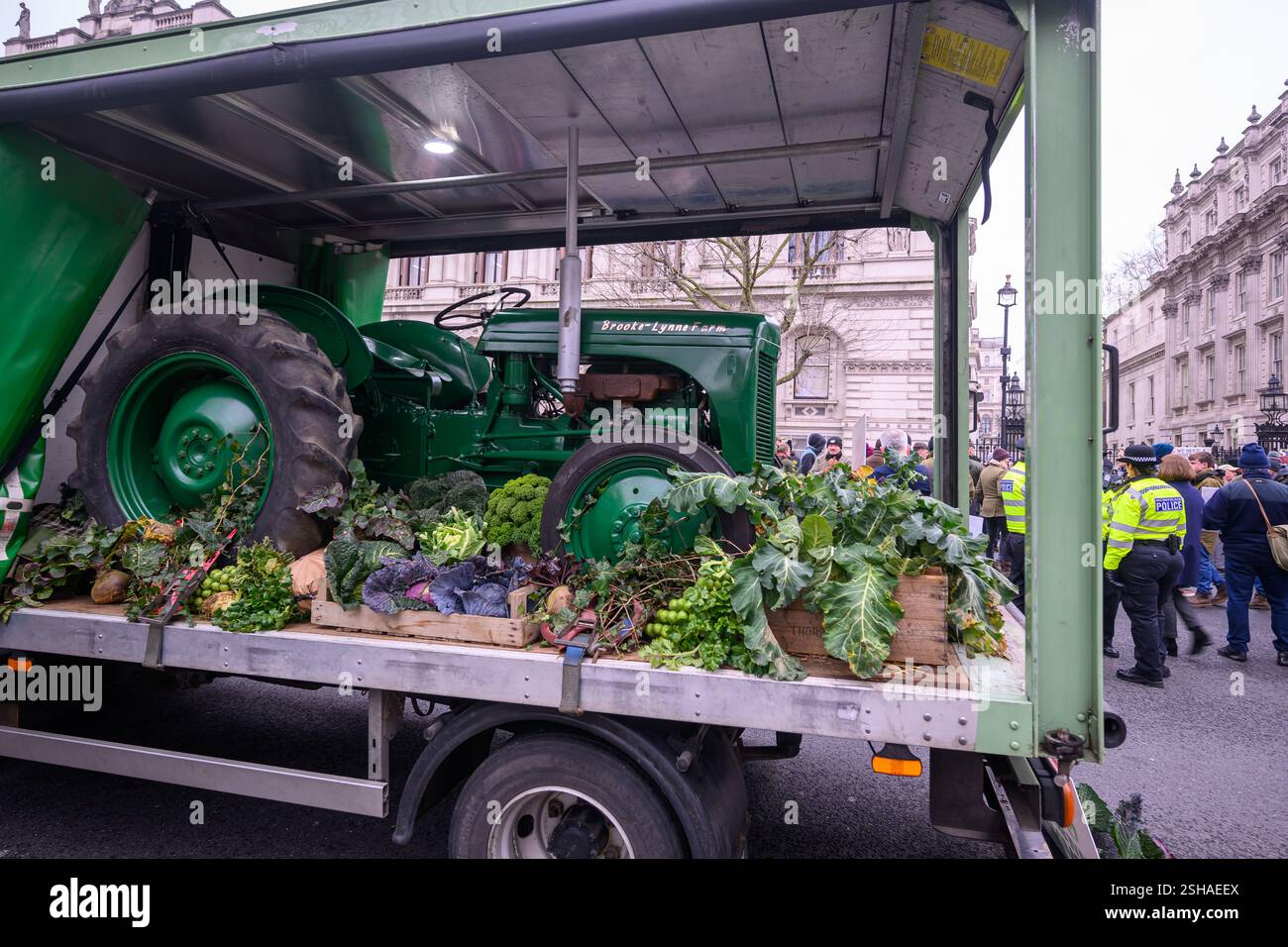 London, UK, 10th February 2025, Save British Farming protests in ...