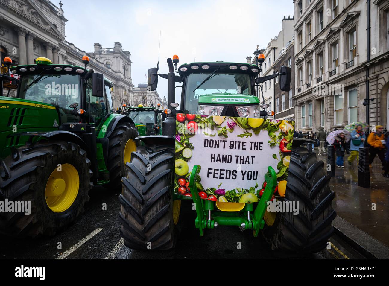 London, UK, 10th February 2025, Save British Farming protests in ...