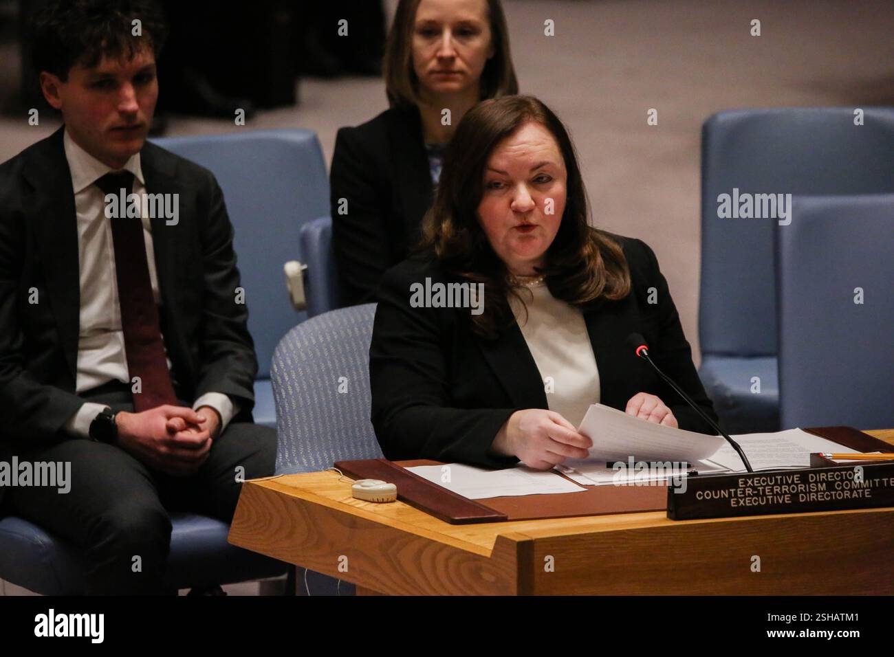 New York, New York, USA. 10th Feb, 2025. United States Ambassador ...