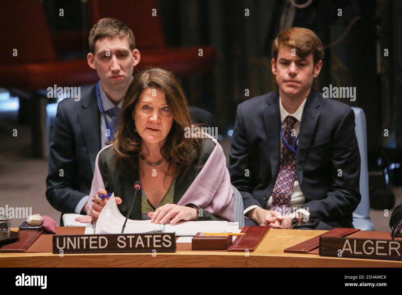 New York, New York, USA. 10th Feb, 2025. United States Ambassador ...