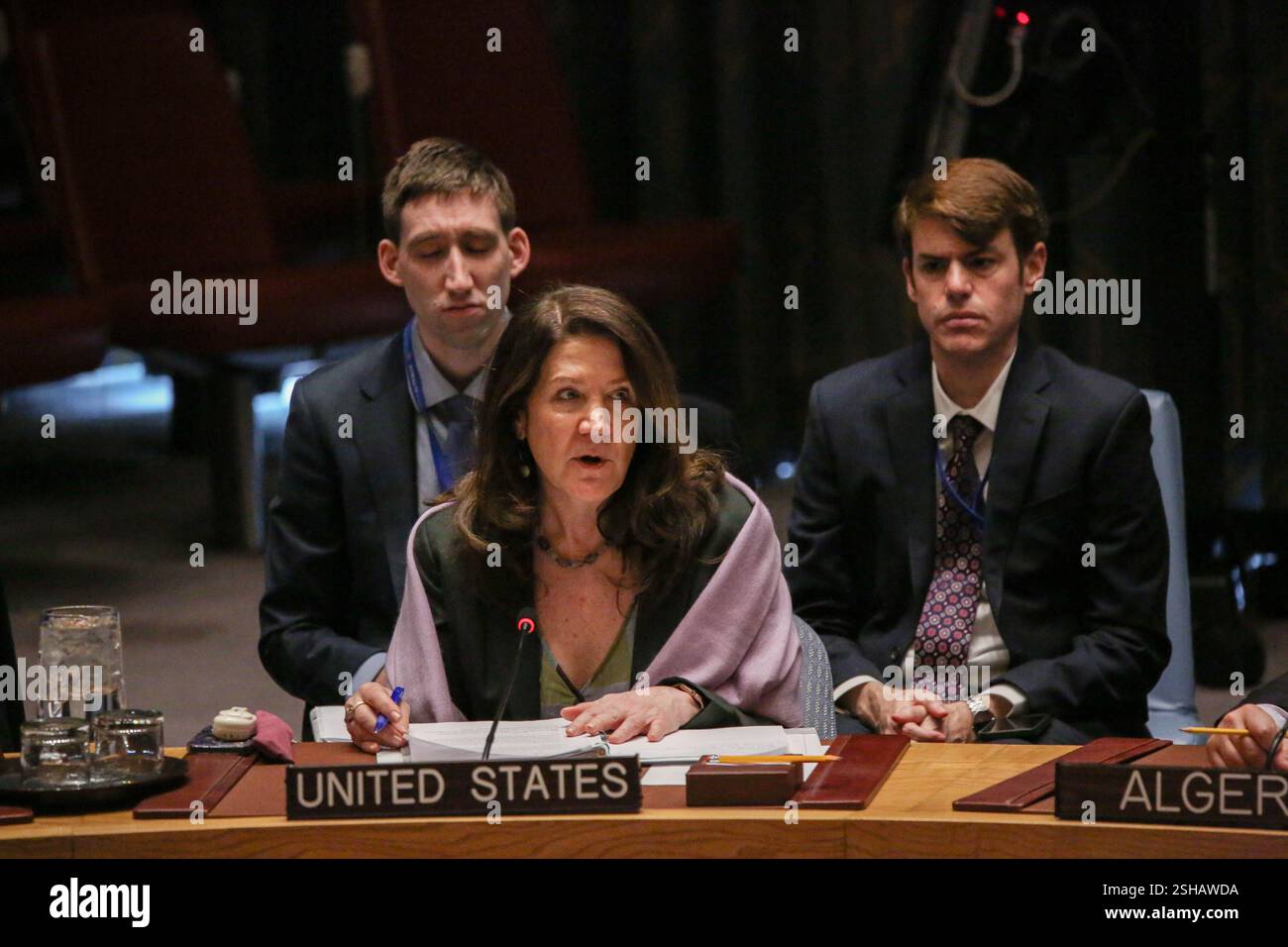 New York, New York, USA. 10th Feb, 2025. United States Ambassador ...