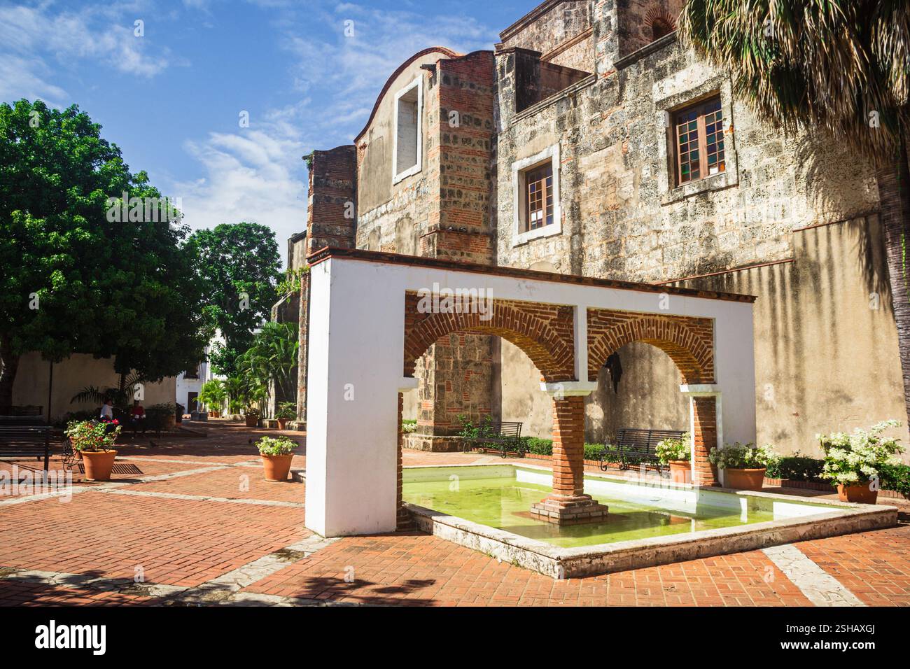 Maria de Toledo Square in Colonial City - Santo Domingo, Dominican ...