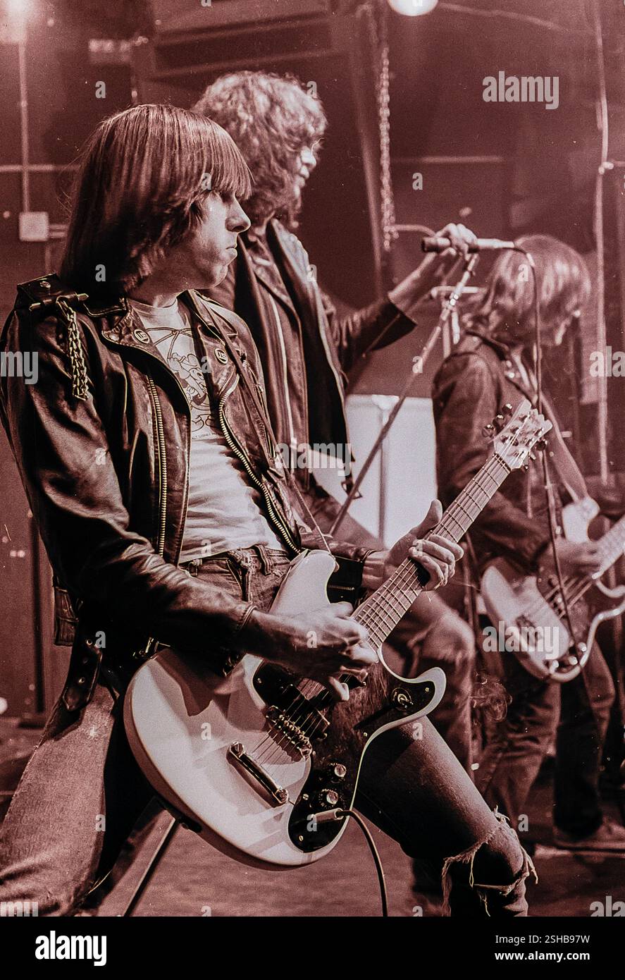 New York City, NY, USA, Punk Rock Performance, The Ramones, Johnny ...