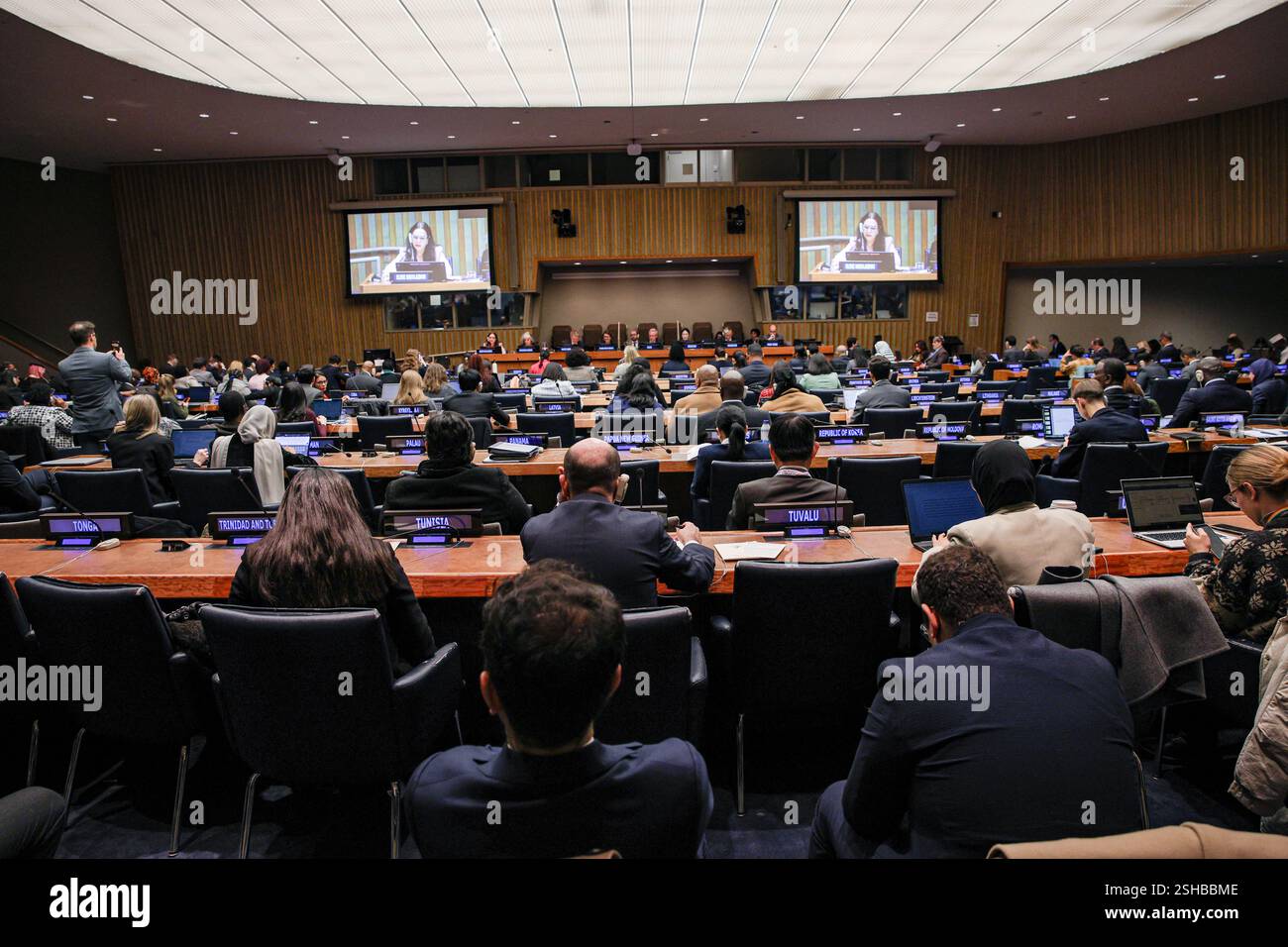 New York, New York, USA. 10th Feb, 2025. Conference Room 4 of the ...