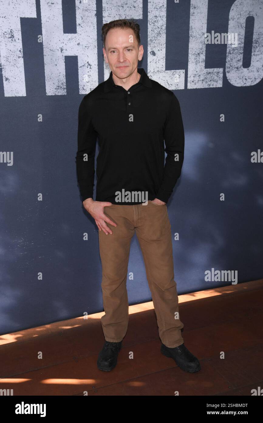 New York, USA. 10th Feb, 2025. Gene Gillette attends "Othello" cast ...