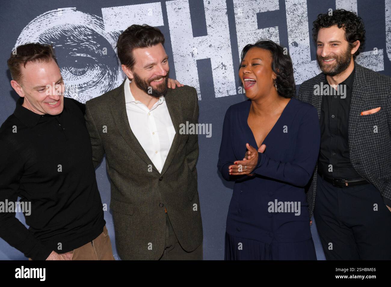 New York, USA. 10th Feb, 2025. Gene Gillette, William Connell ...