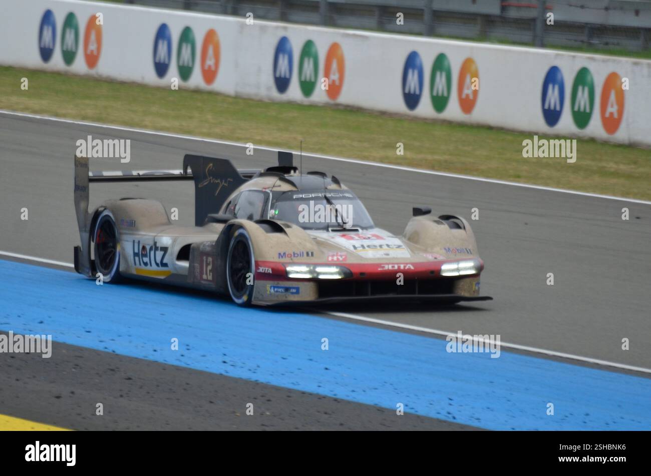 Hertz Team Jota entered Porsche 963 LMDh Hypercar of Callum Ilott ...