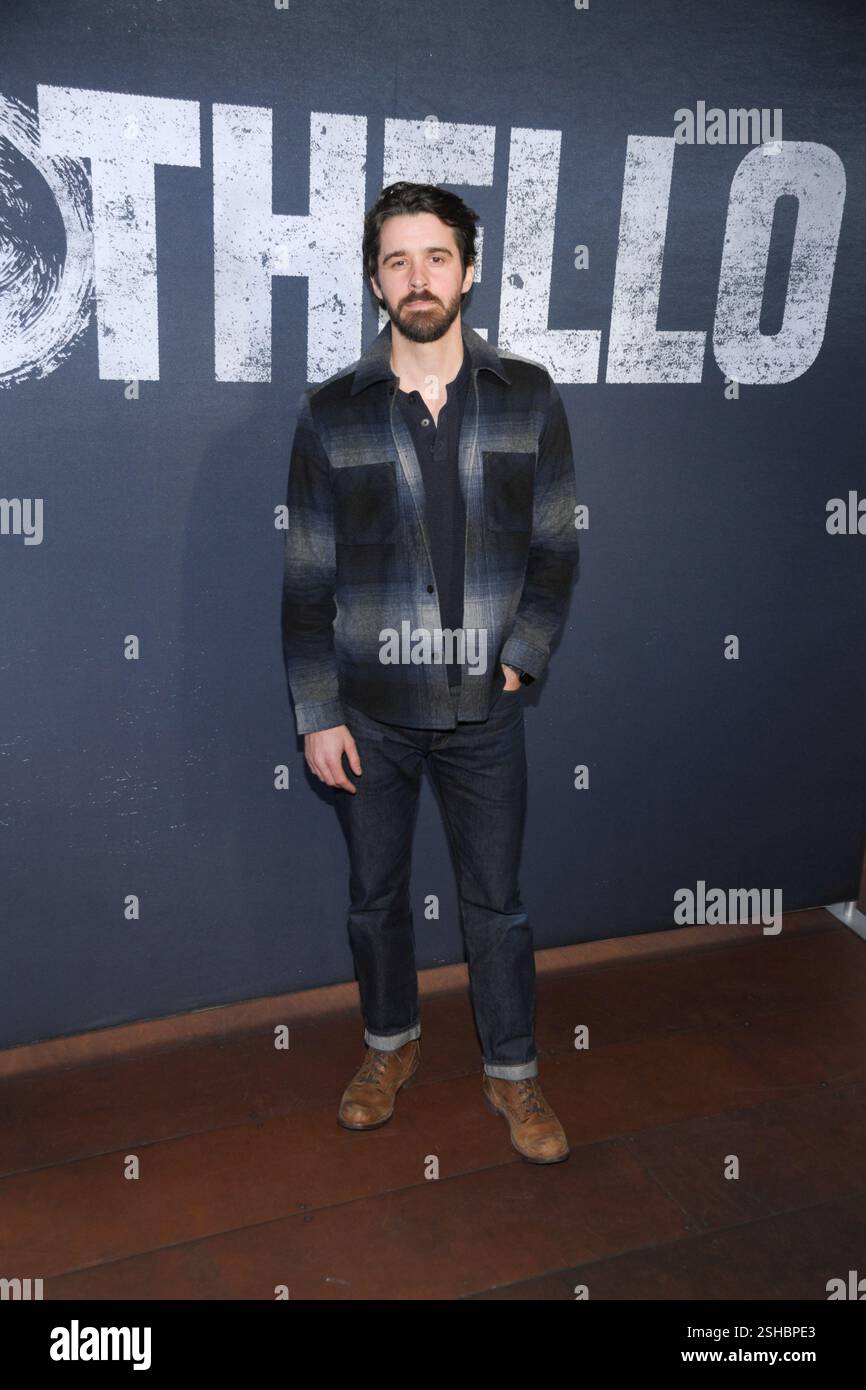 New York, USA. 10th Feb, 2025. Daniel Reece attends "Othello" cast Meet ...