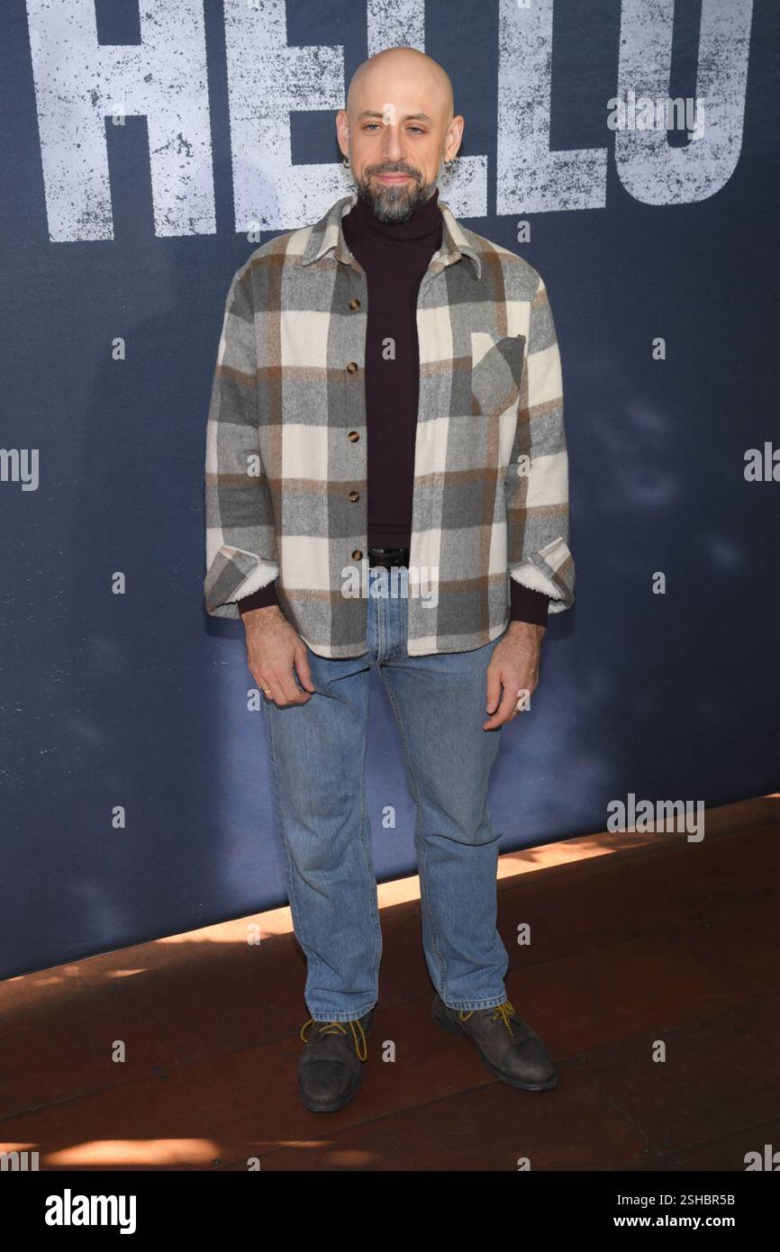 New York, USA. 10th Feb, 2025. Anthony Michael Lopez attends "Othello" cast Meet The Press at ...