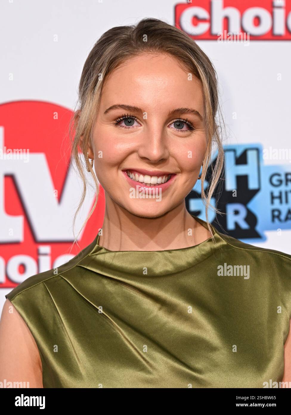 London, UK. February 10th, 2025. Eden Taylor-Draper arriving at the TV Choice Awards 2025 ...