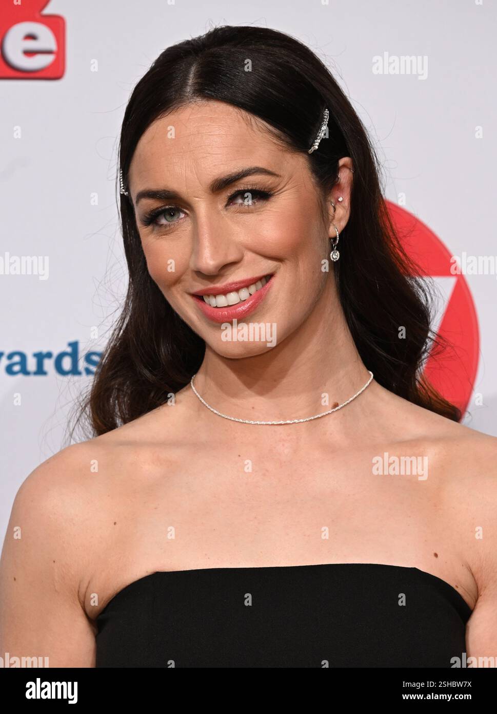 London, UK. February 10th, 2025. Julia Goulding arriving at the TV ...