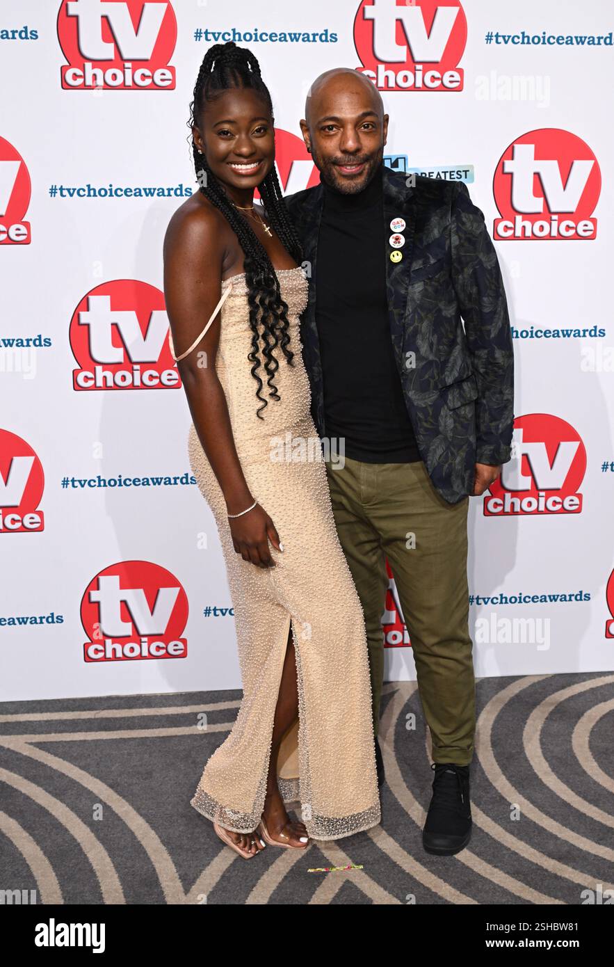 London, UK. February 10th, 2025. Shantol Jackson and Don Gilet arriving ...