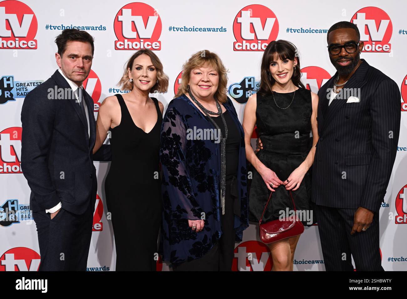 London, UK. February 10th, 2025. Anna Chell, Di Botcher, Elinor Lawless ...