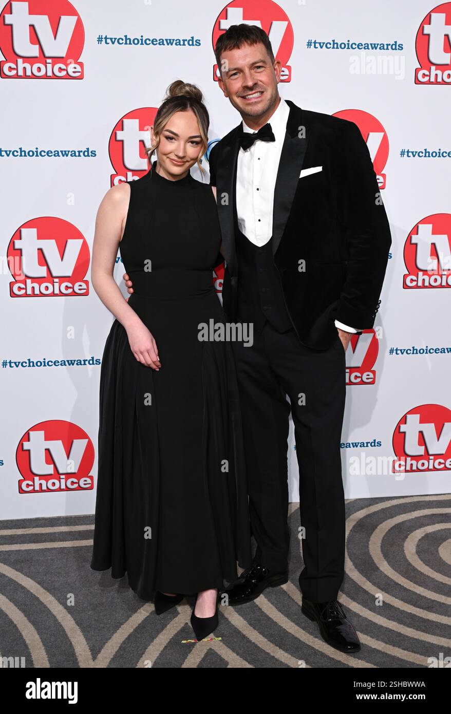 London, UK. February 10th, 2025. Isabelle Smith and Ashley Taylor ...