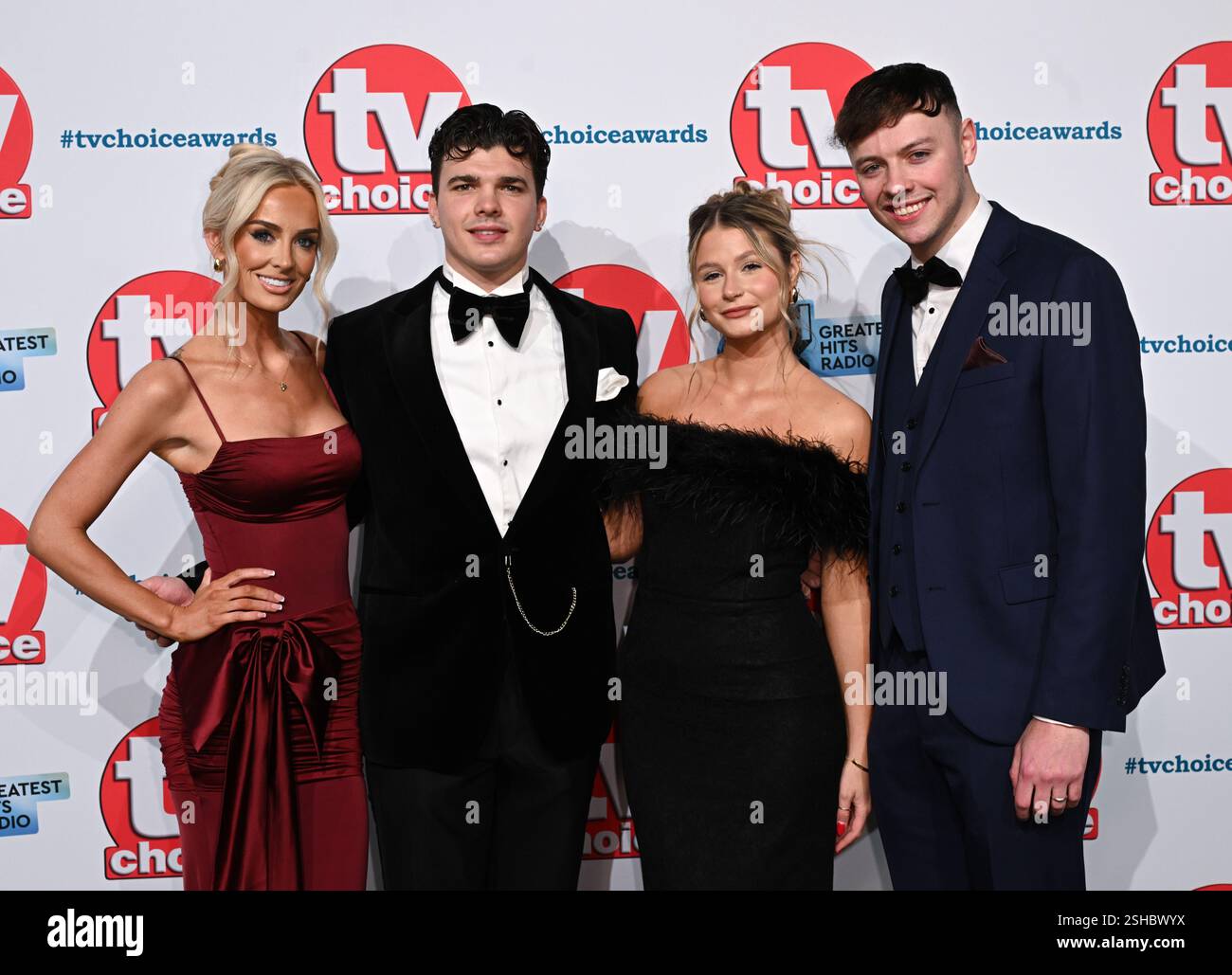 London, UK. February 10th, 2025. Leanne Quigley, Harry Clarke, Mollie ...