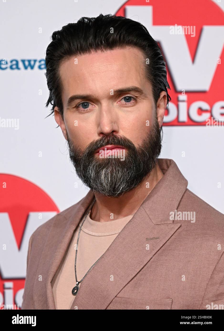 London, UK. February 10th, 2025. Emmett J. Scanlan arriving at the TV ...