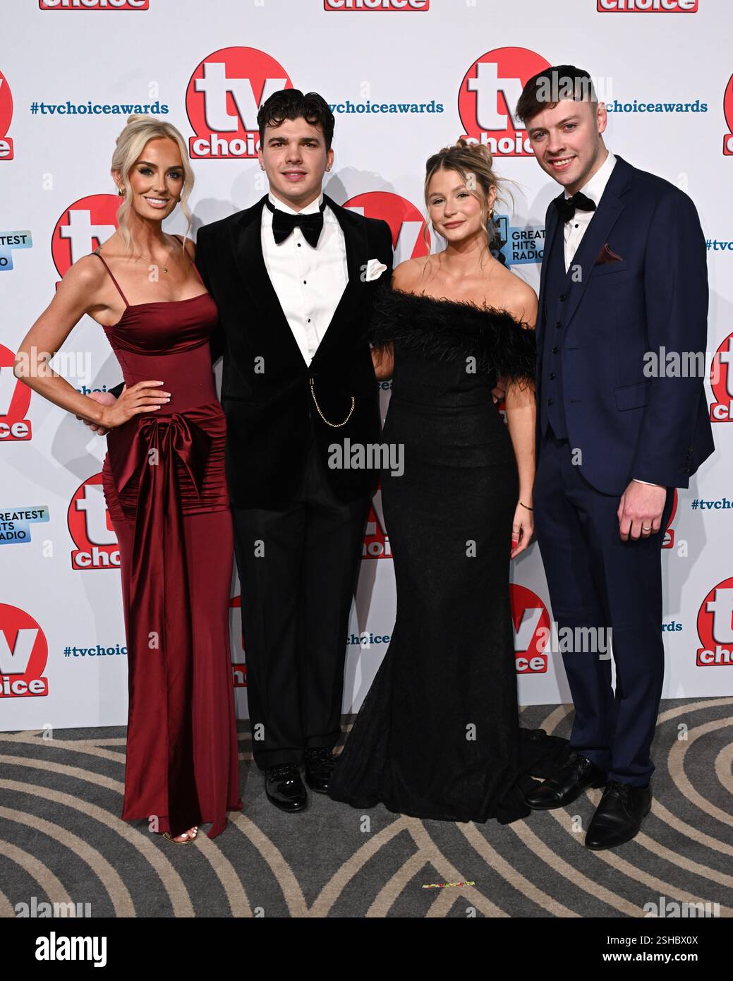 London, UK. February 10th, 2025. Leanne Quigley, Harry Clarke, Mollie ...