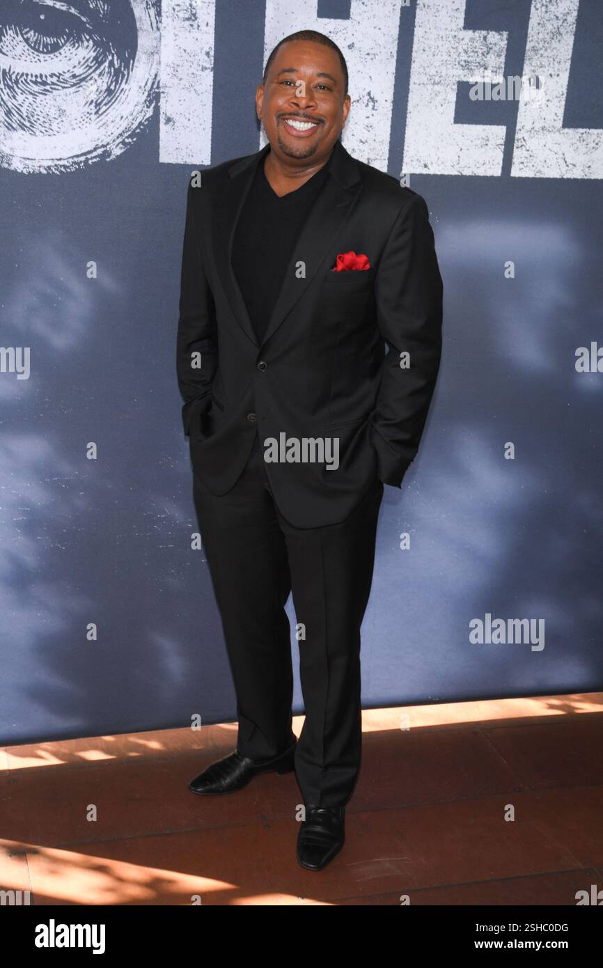 New York, USA. 10th Feb, 2025. Brian A. Moreland attends "Othello" cast ...