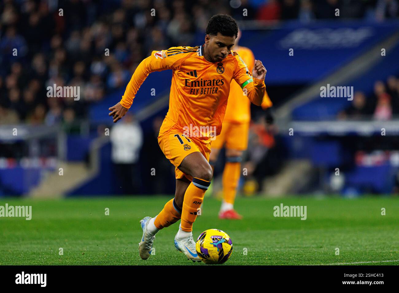Rodrygo Goes seen during LaLiga EASPORTS game between teams of RCD ...