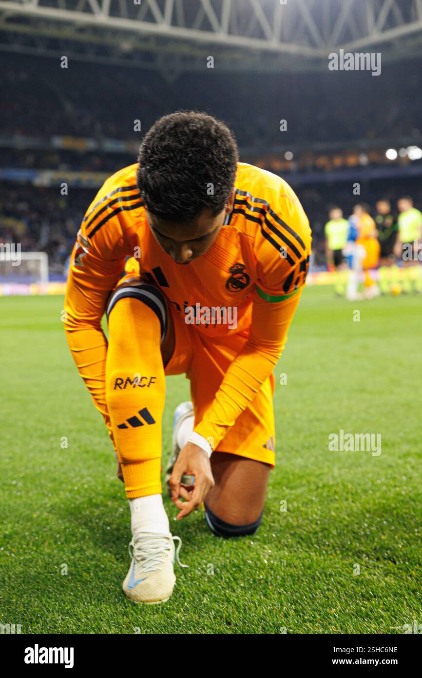 Rodrygo Goes seen during LaLiga EASPORTS game between teams of RCD ...