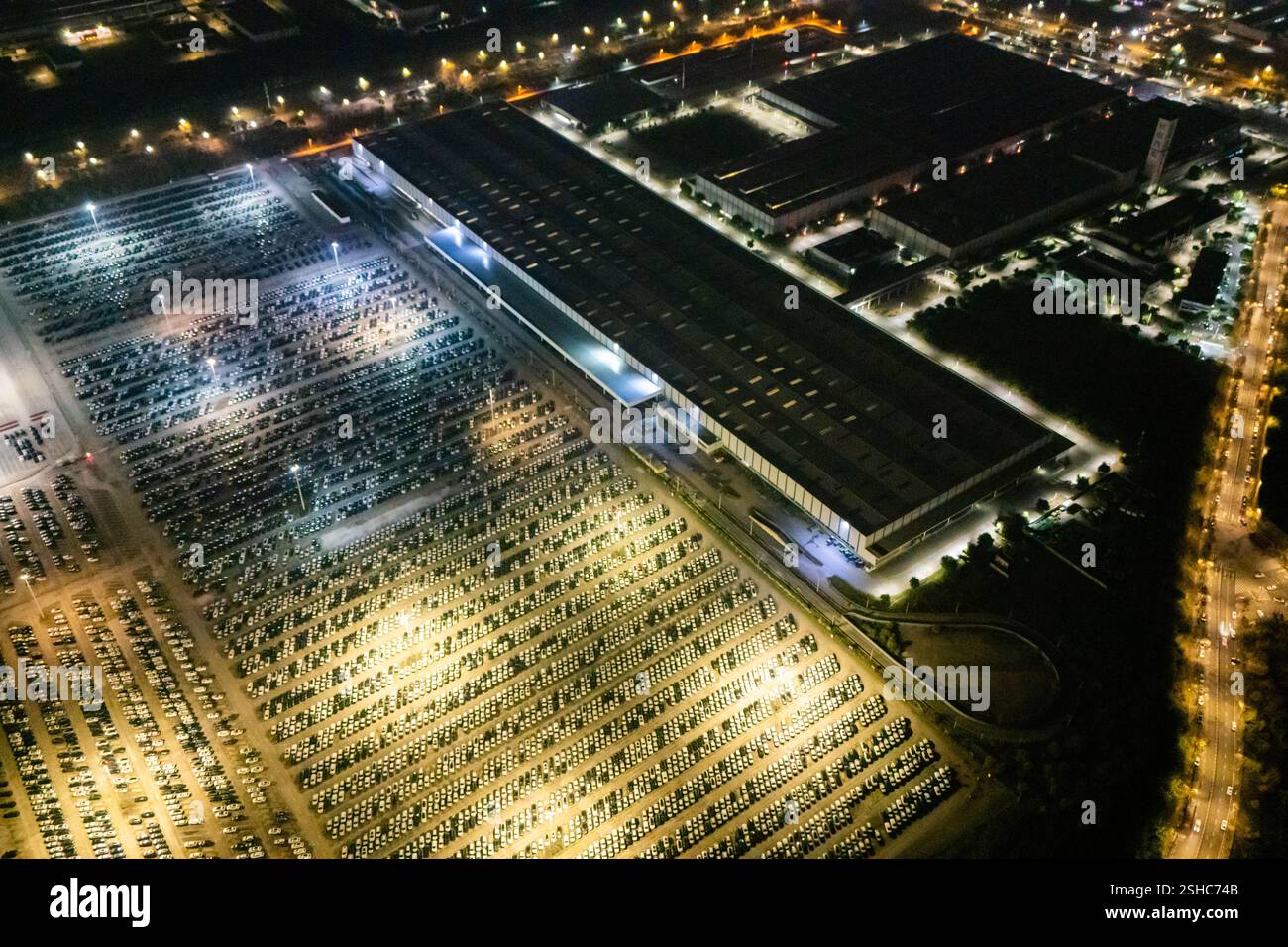 CHONGQING, CHINA - FEBRUARY 10, 2025 - New cars parked at Changan ...