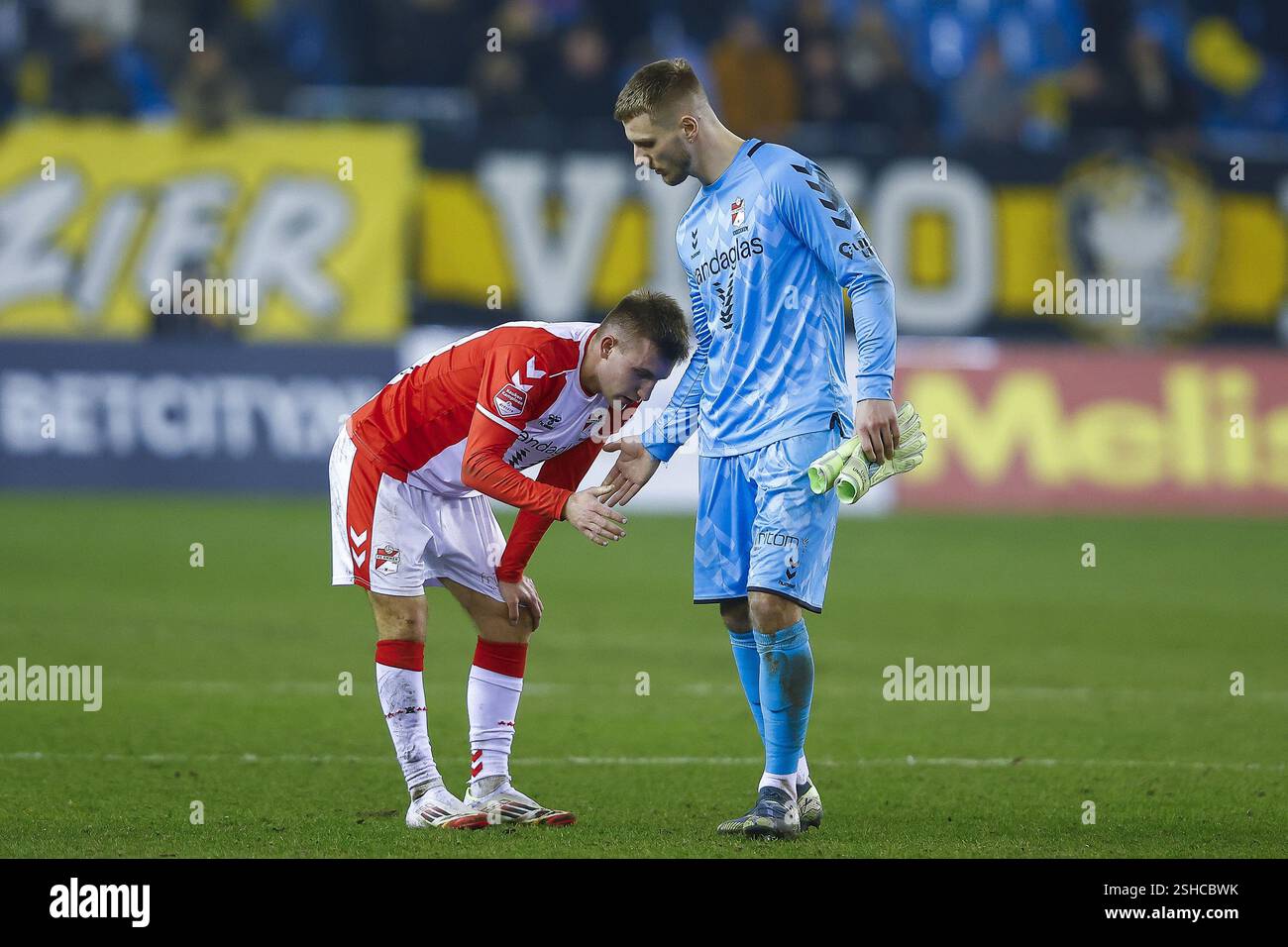 Arnhem, Netherlands. 10th Feb, 2025. ARNHEM, Stadium Gelredome, 10-02 ...
