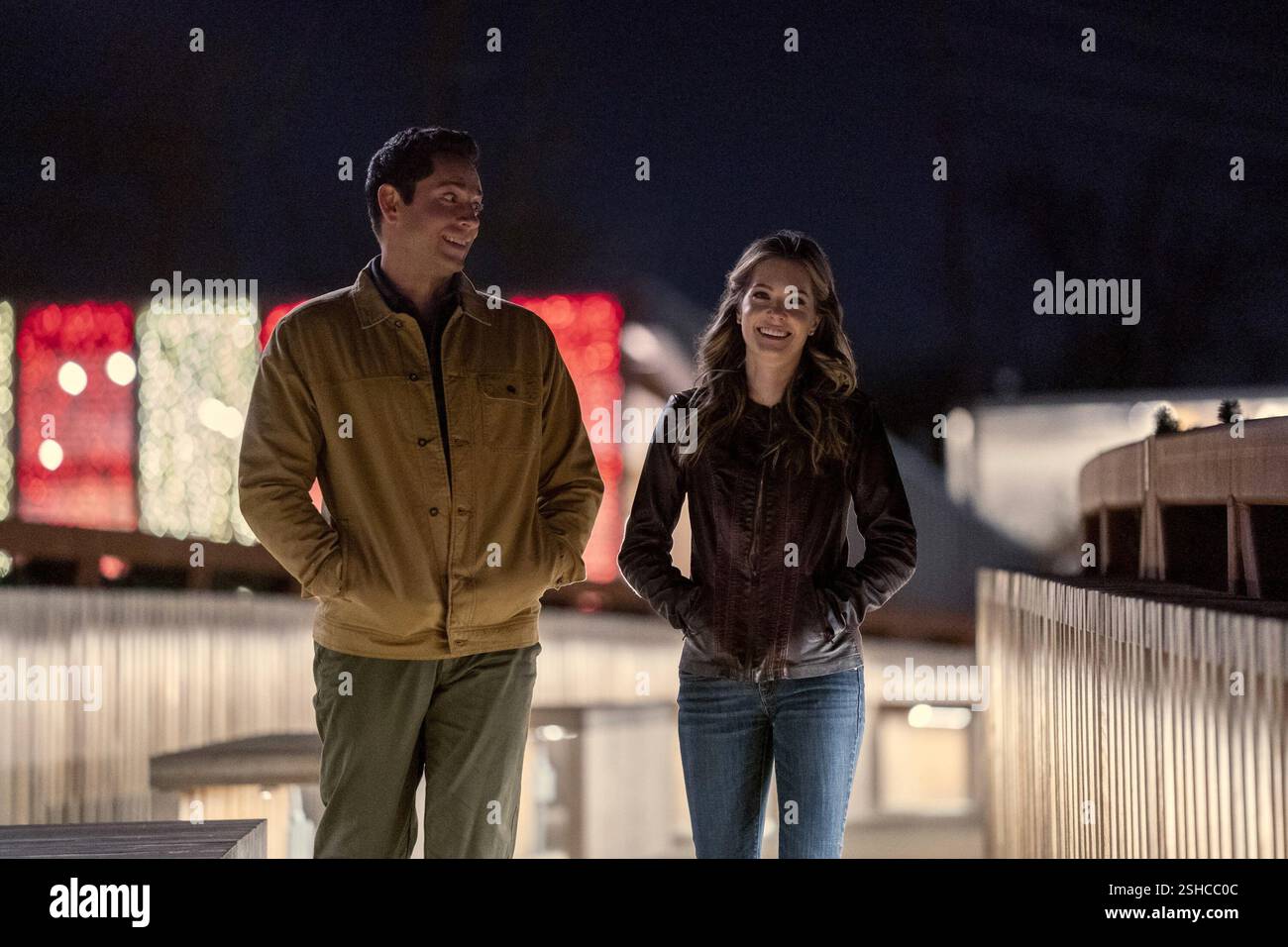 THE UNBREAKABLE BOY, from left: Zachary Levi, Meghann Fahy, 2025. ph ...