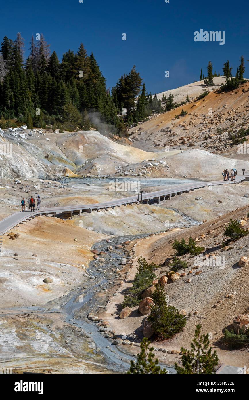 Mineral, California - The Bumpus Hell hydrothermal area in Lassen ...