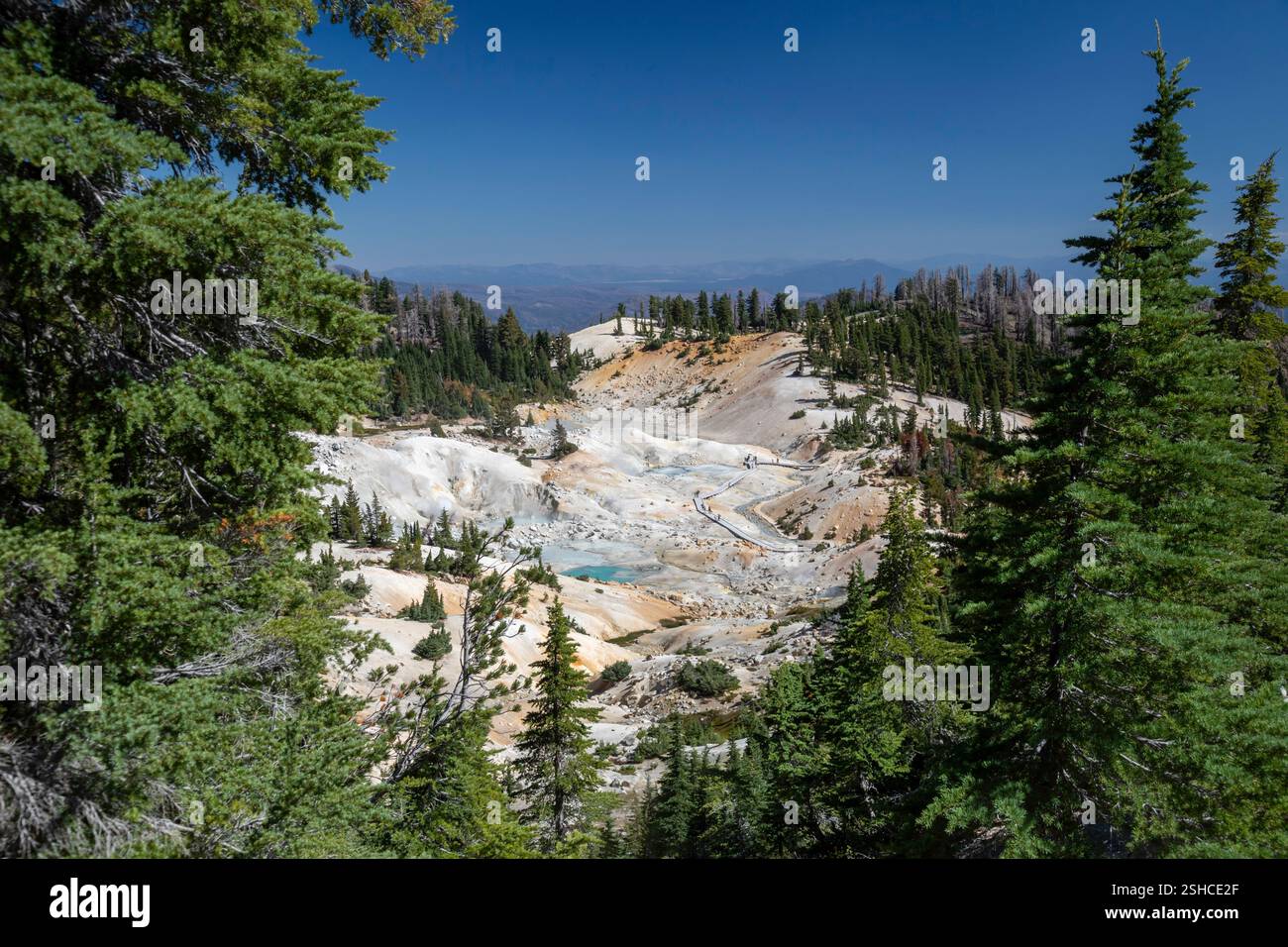 Mineral, California - The Bumpus Hell hydrothermal area in Lassen ...