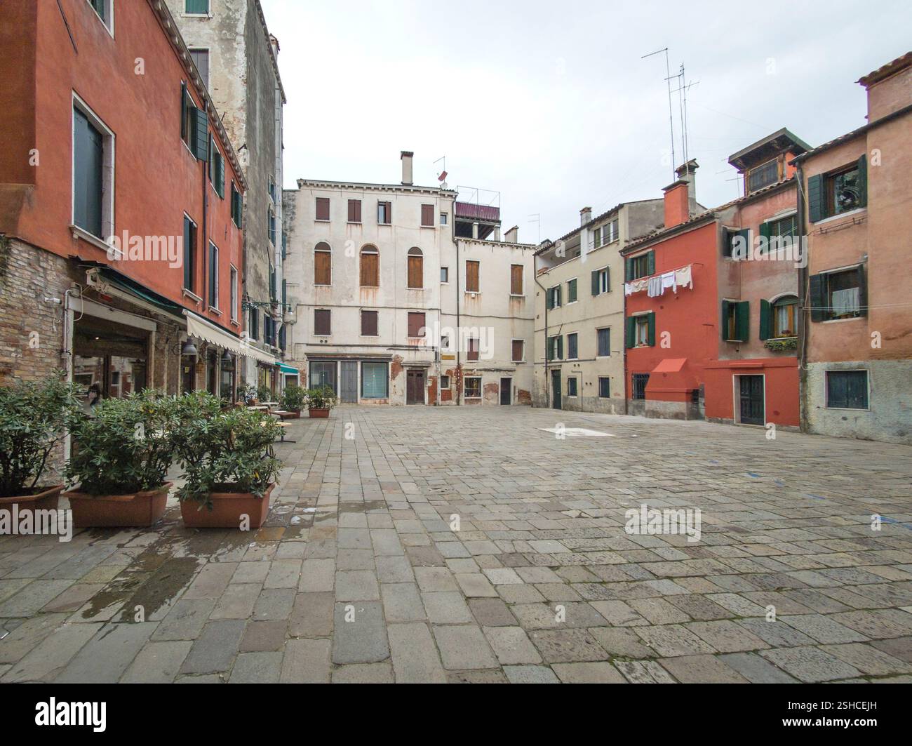 Panorama of The Old Town of city of Venice, Veneto Region, Italy Stock ...