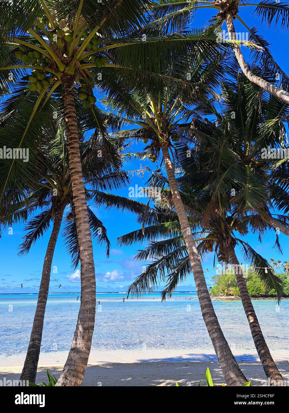 Muri Beach, Rarotonga Stock Photo - Alamy