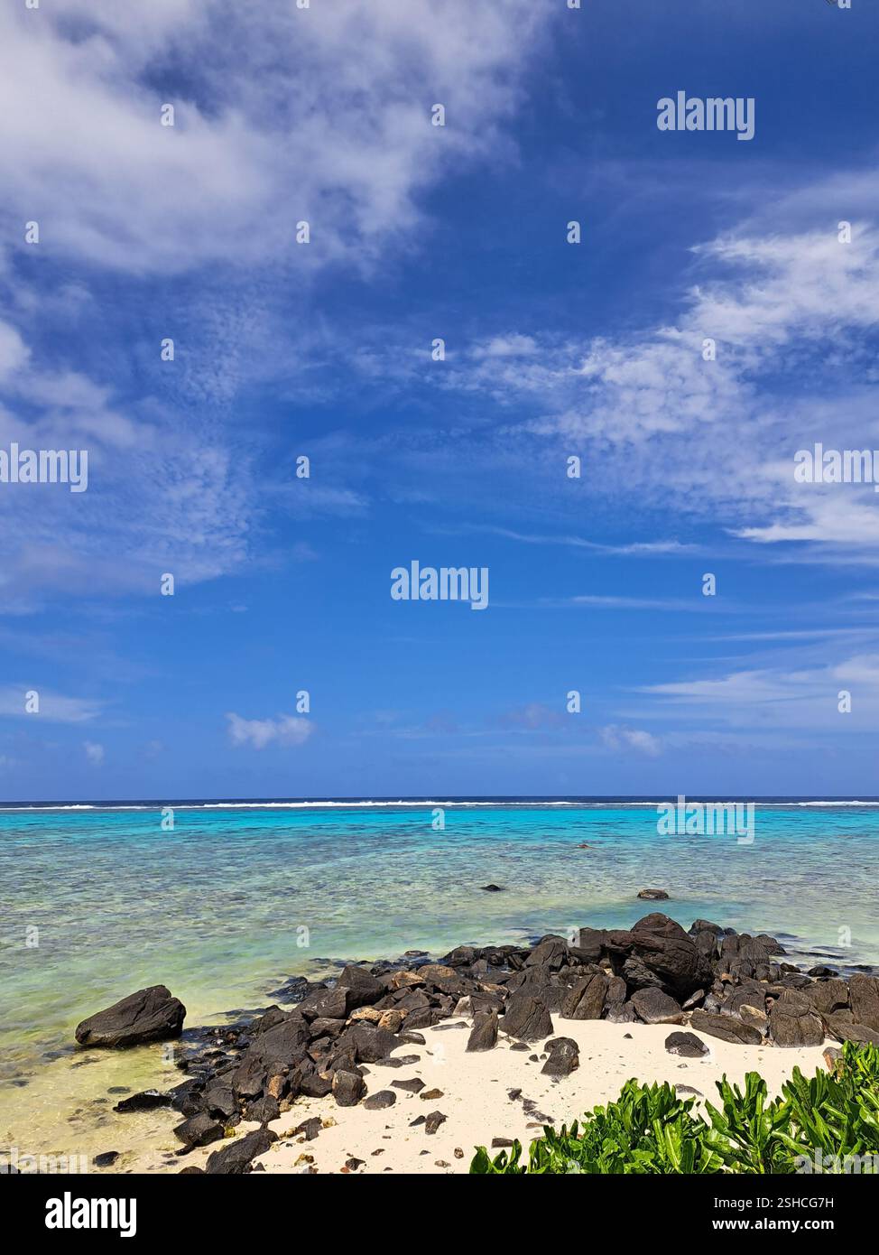 Muri Beach, Rarotonga Stock Photo - Alamy