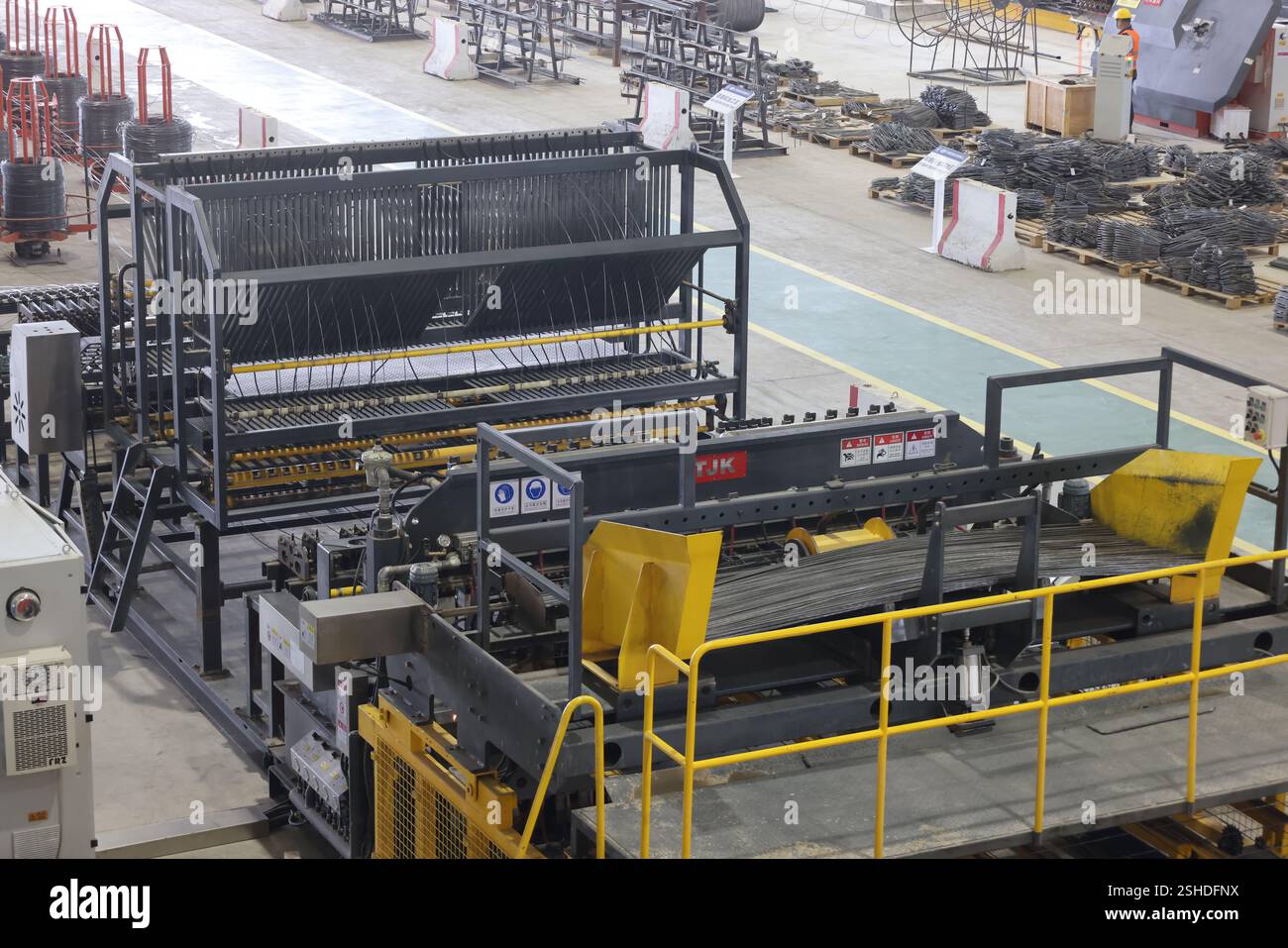 Riyadh. 9th Feb, 2025. Photo taken on Feb. 9, 2025 shows a moduling ...