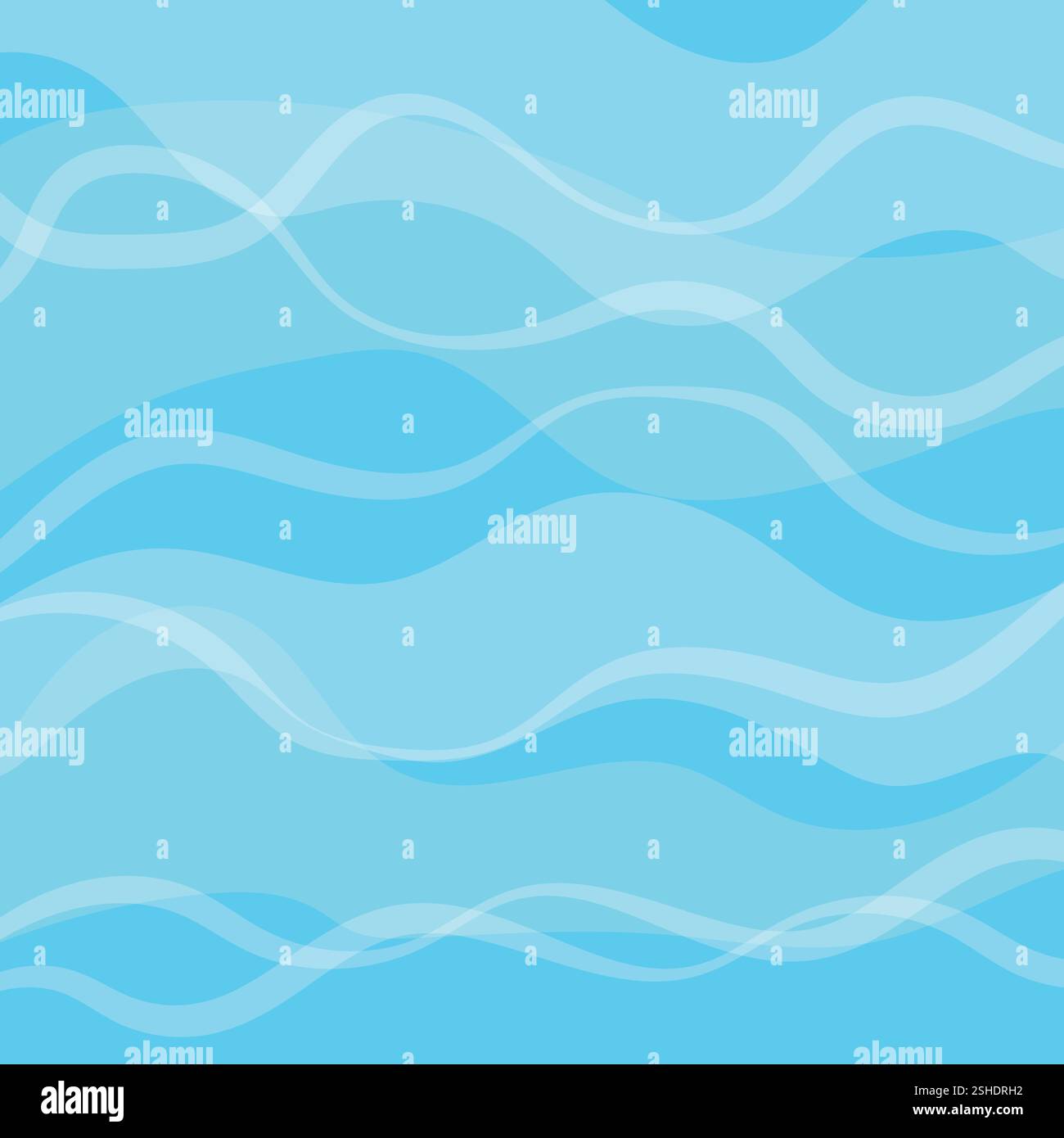 Blue water surface overlay background. Vector illustration Stock Vector ...