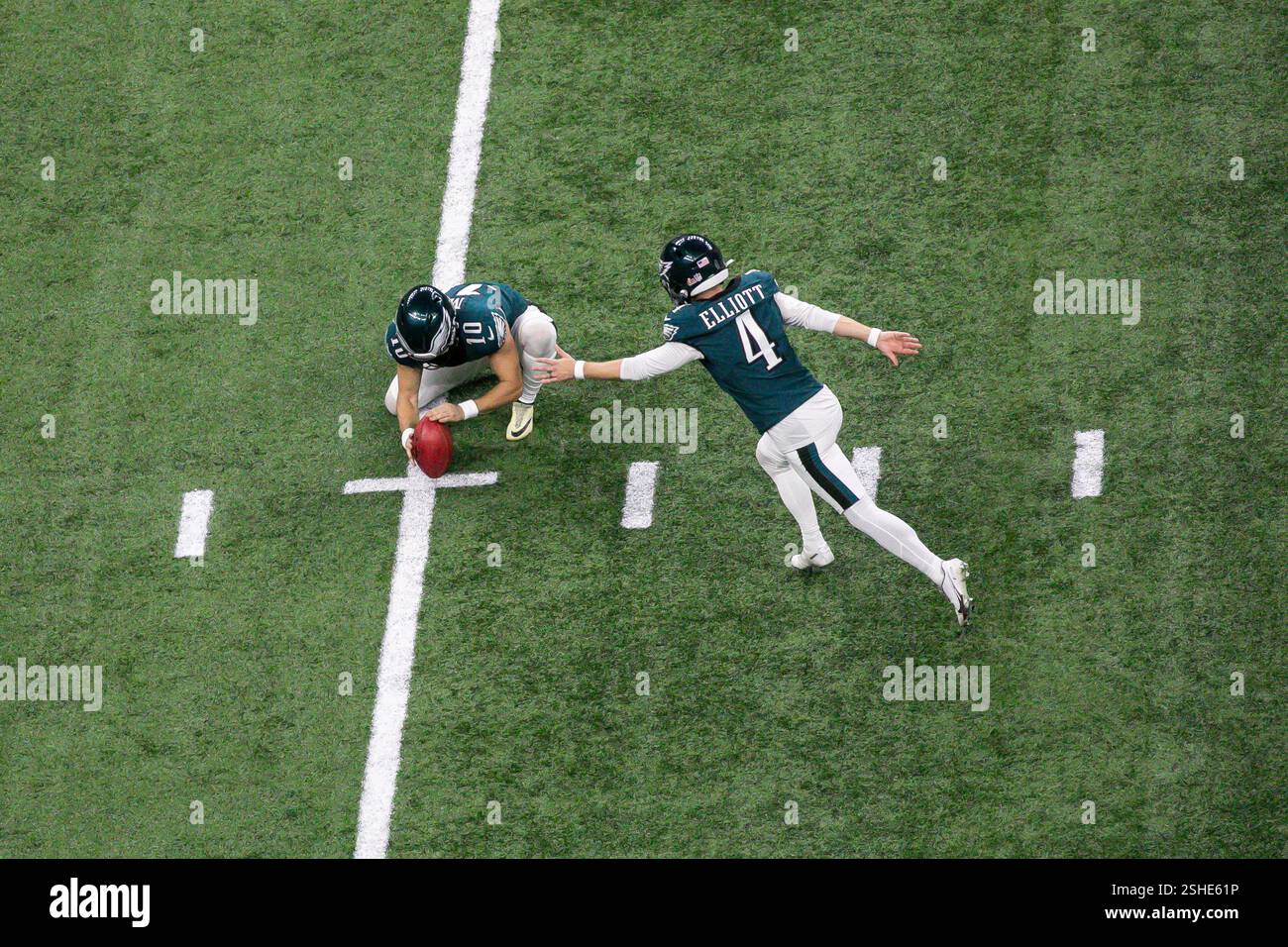 New Orleans, Louisiana, USA. 9th February, 2025. Philadelphia Eagles ...