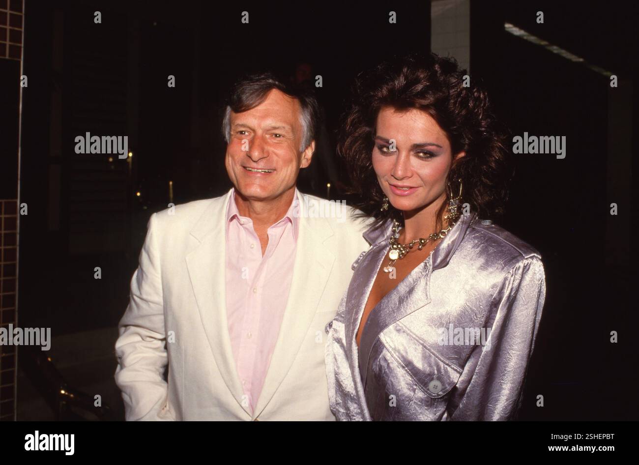 Hugh Hefner and Carrie Lee Circa 1980's Credit: Ralph Dominguez ...